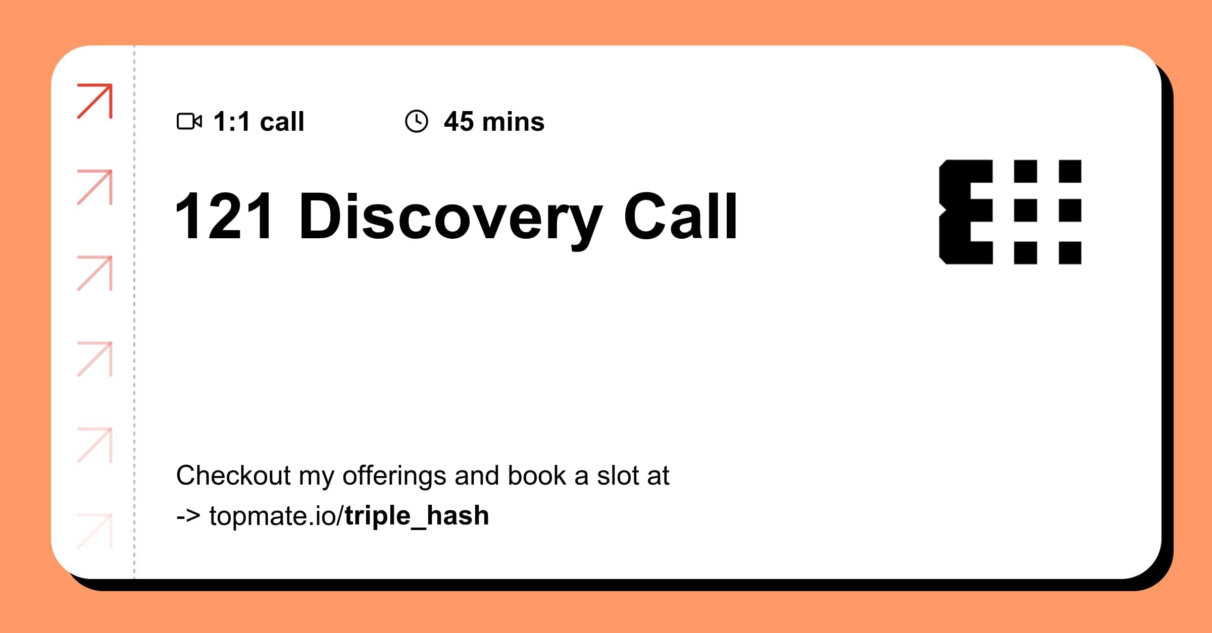 121 Discovery Call with Triple Hash